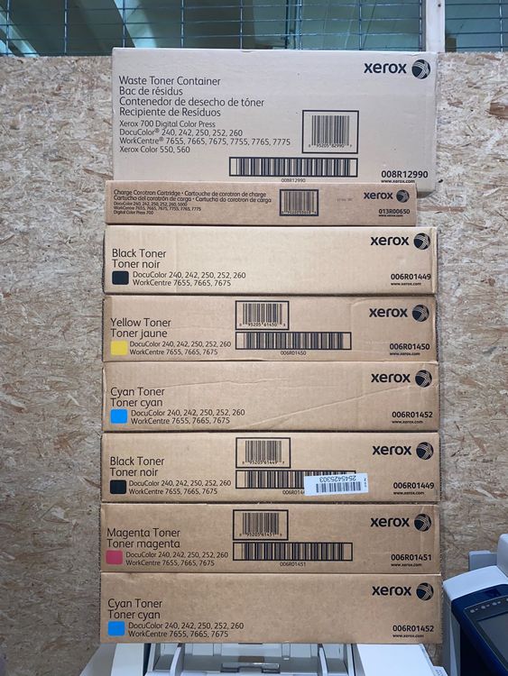 Xerox DocuColor 242 mit Finisher–Showroom-Zustand, Komplett (Gebraucht ...