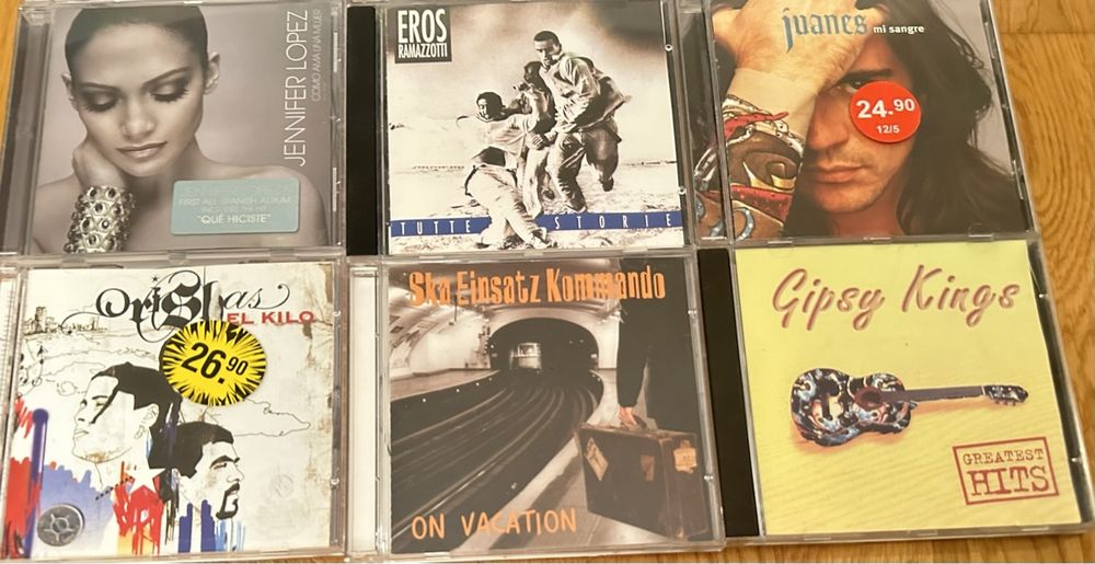 Latino CDs Set Jennifer Lopez, Eros Ramazzotti, Juanes Latin (Gebraucht ...