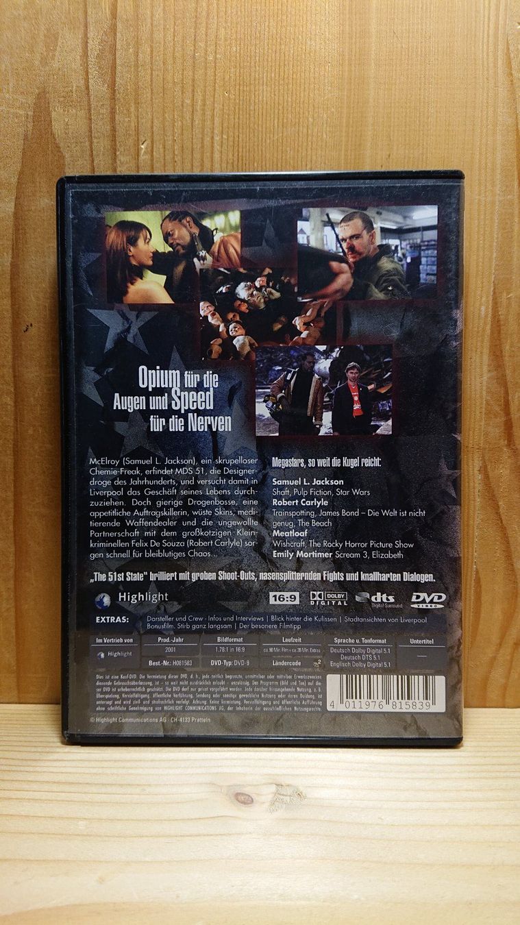 THE 51st STATE DVD mit Samuel L Jackson (Gebraucht) in Wilderswil für ...