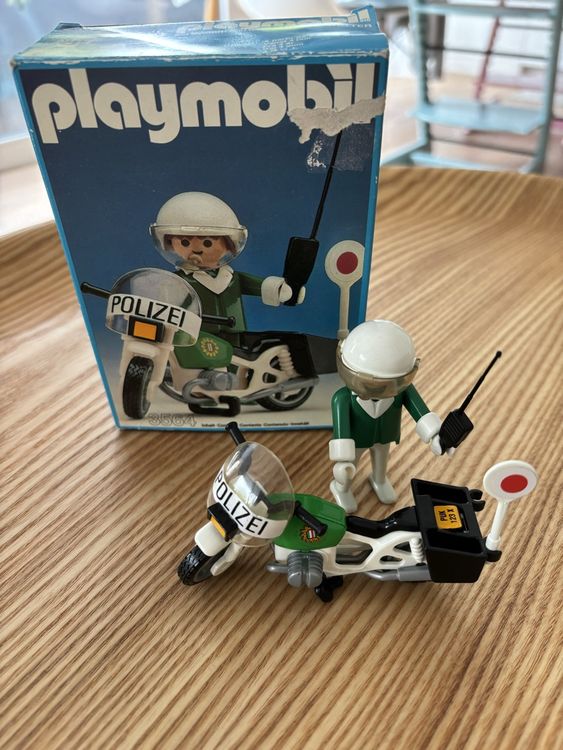 Playmobil Polizei Motorrad mit 3564 80er (Gebraucht) in Zollikon für CHF 15 – mit Lieferung auf ...