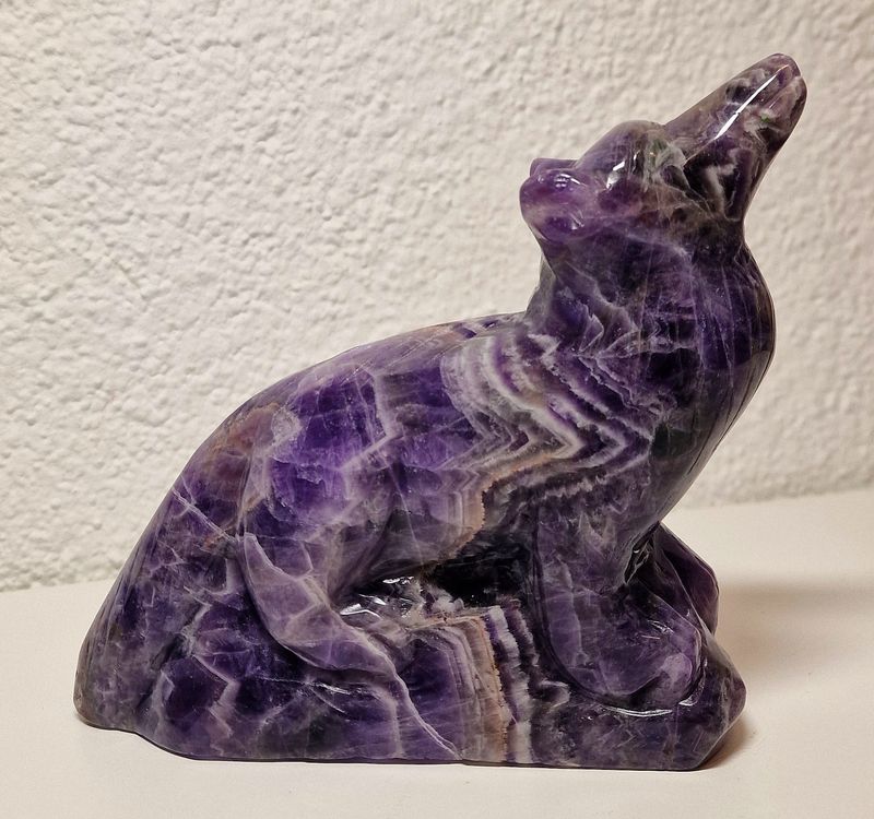 Fuchs aus Chevron Amethyst 770g (Neu (gemäss Beschreibung)) in ...