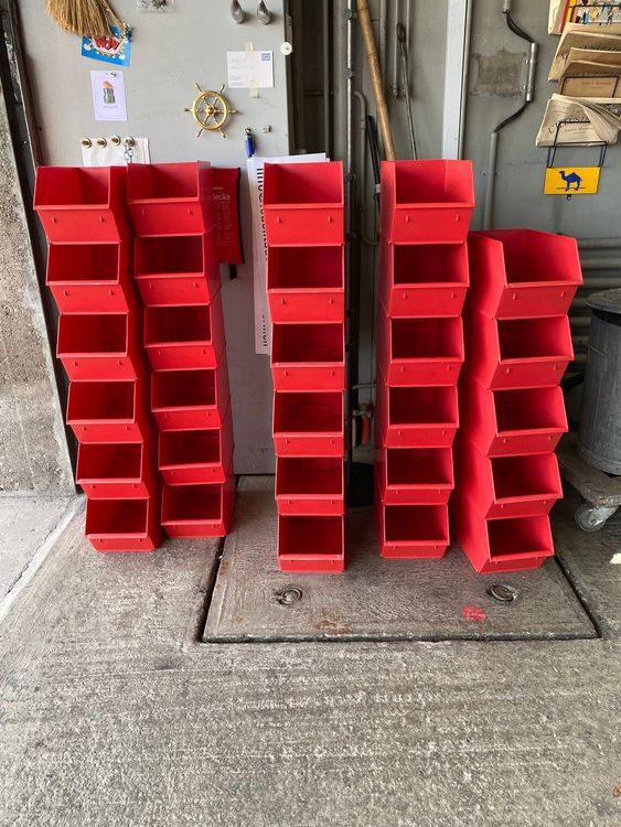 29 rote Lagerboxen | Kaufen auf Ricardo