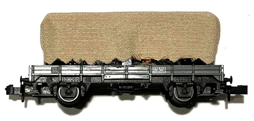 Trix DB-Flachwagen mit Ladung Spur N (Gebraucht) in Zürich für CHF 5 – mit Lieferung auf Ricardo ...