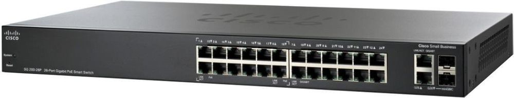Gigabit Switch Cisco 26 Port SG 200-26 Smart-Managed (Gebraucht) in ...