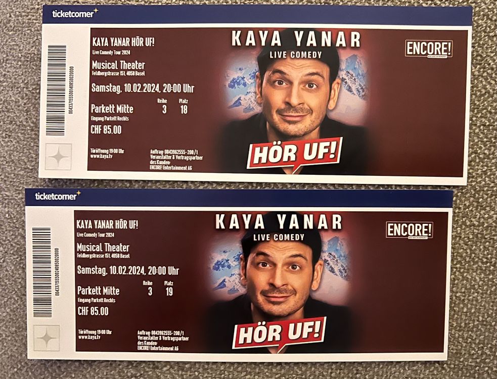 Kaya Yanar „Hör uf“ in Basel | Kaufen auf Ricardo