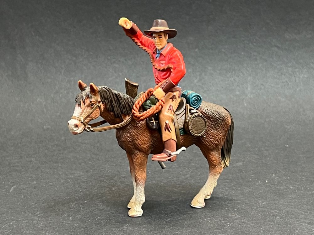 Schleich Cowboy mit Lasso auf Pferd Indianer (Gebraucht) in Ennetbaden ...