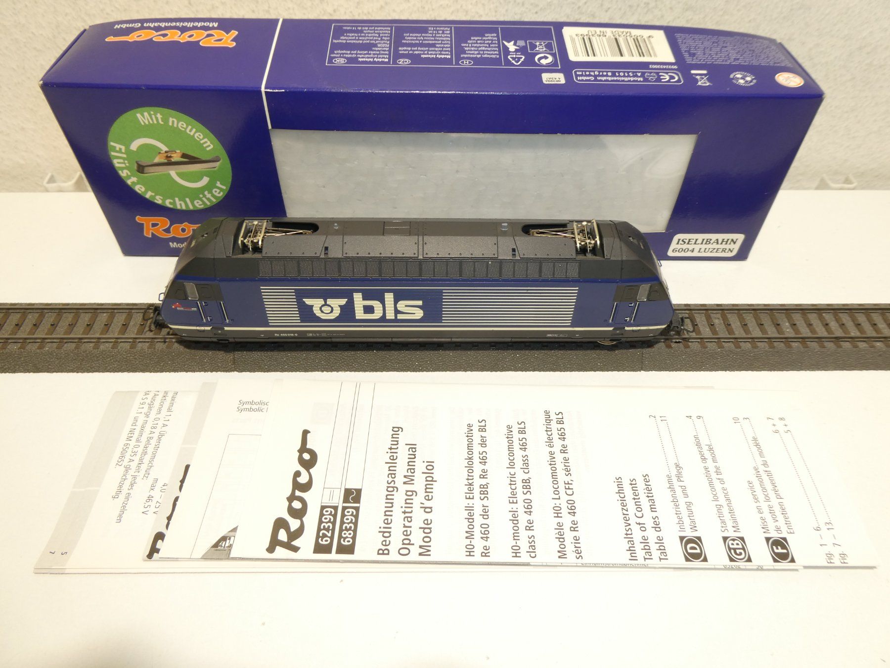 Roco Lokomotive BLS Re 486 018-0 Brienz HO 68399 (Gebraucht) in Luzern ...