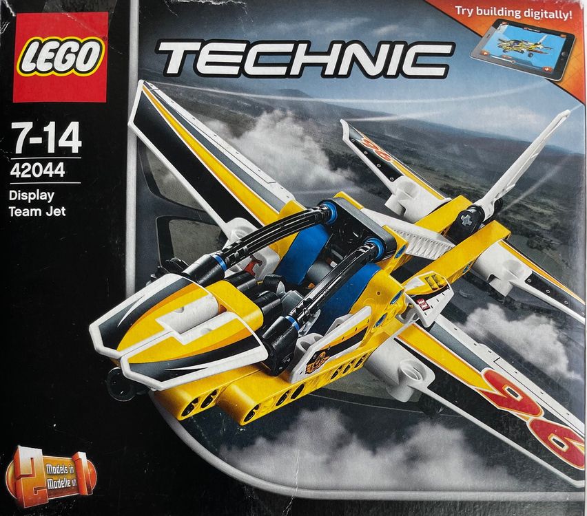Vintage LEGO TECHNIC 7-14 42044 Display Team Jet | Kaufen auf Ricardo