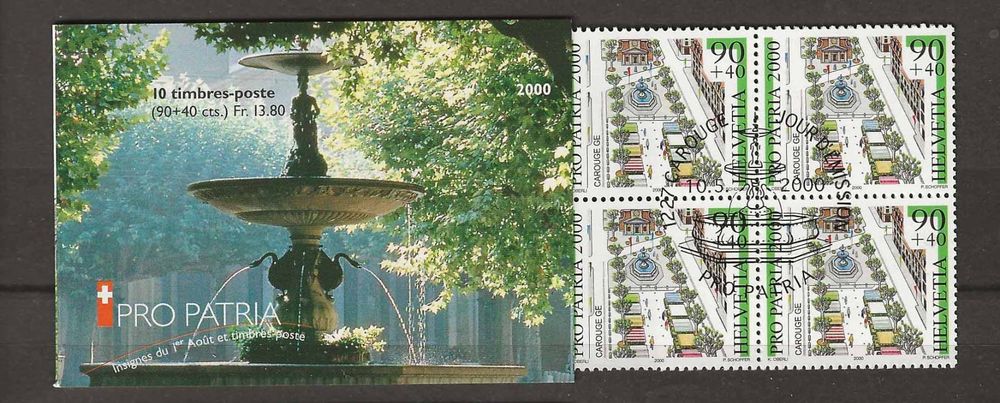 PPC2000 - Carnet Pro Patria 2000 1er j. (Gebraucht) in Trélex für CHF 2 ...