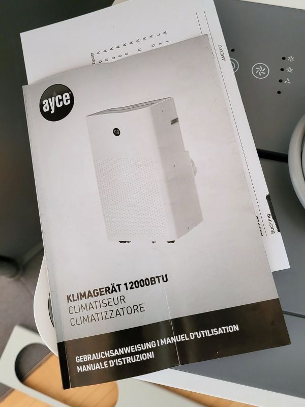 Klimagerät AYCE 12000 BTU – Mobile Klimaanlage - Top-Zustand (Neu ...
