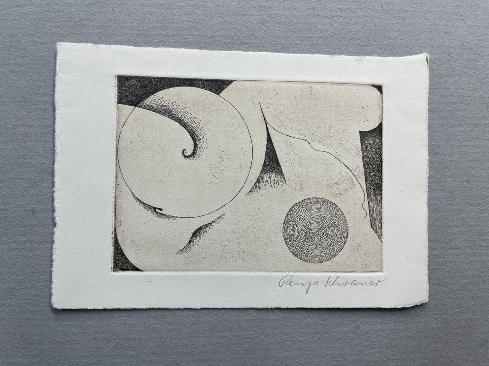 aus Grafiksammlung Radierung von Renzo Schraner (Gebraucht) in ...