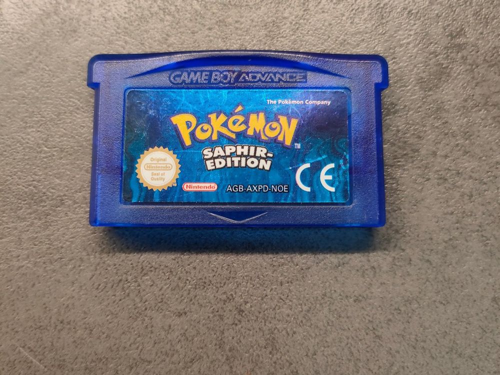 GBA - Pokemon Saphir Edition (DE) (Gebraucht) in Monthey für CHF 79 ...
