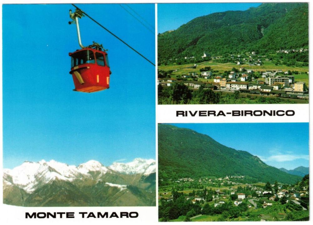 Monte Tamaro - 3 Bild AK (Gebraucht) in Binningen für CHF 1.5 – mit ...
