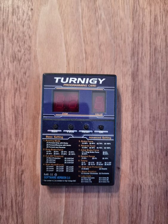 Turnigy Programierkarte (Gebraucht) in Gams für CHF 4 – mit Lieferung ...