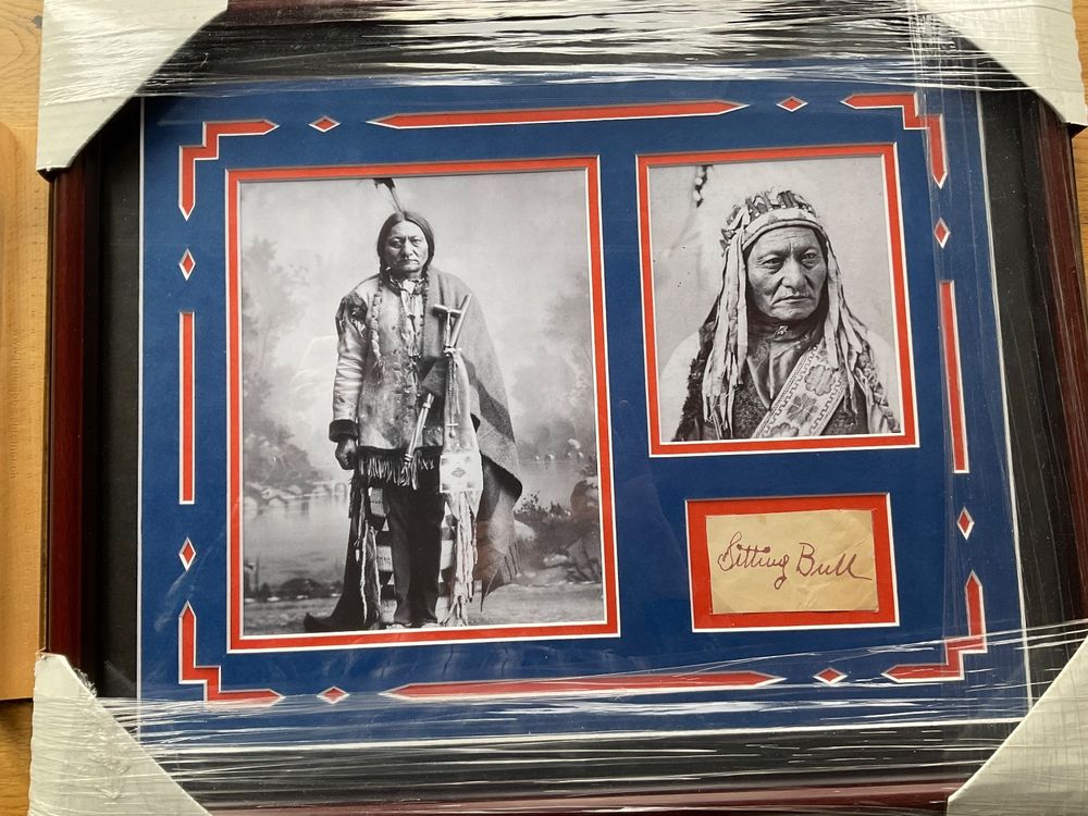 Sitting Bull Autogramm original + zertifiziert (Gebraucht) in Hittnau ...