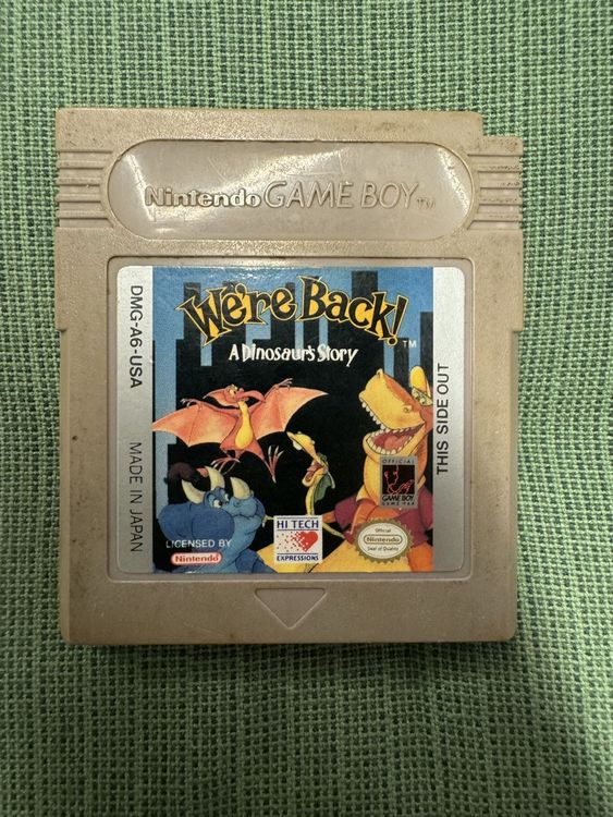 We're Back! Gameboy (Gebraucht) in Giubiasco für CHF 5.6 – mit ...