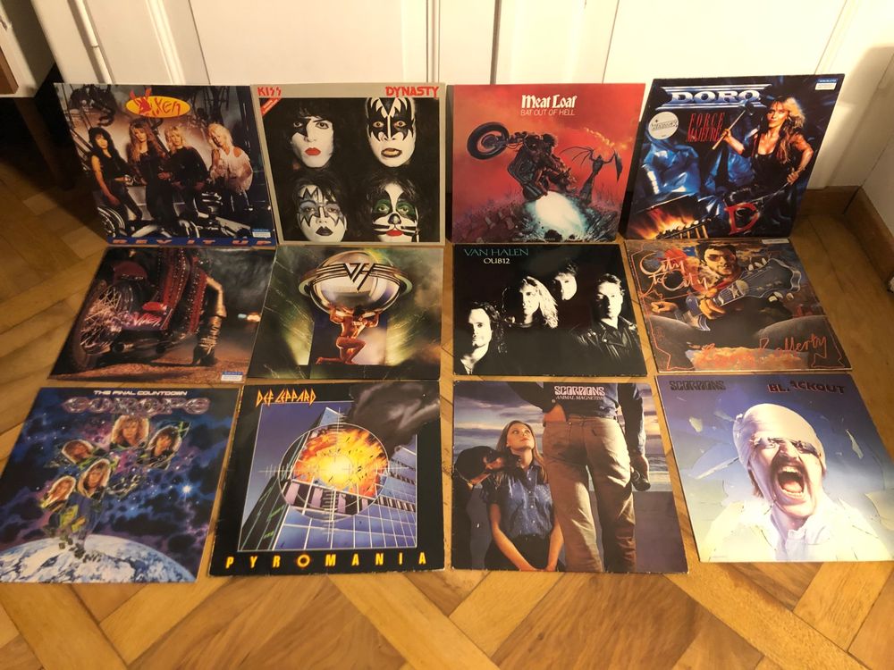 20x VINYL LP HEAVY METAL, HARD ROCK SAMMLUNG (Gebraucht) in Zofingen ...
