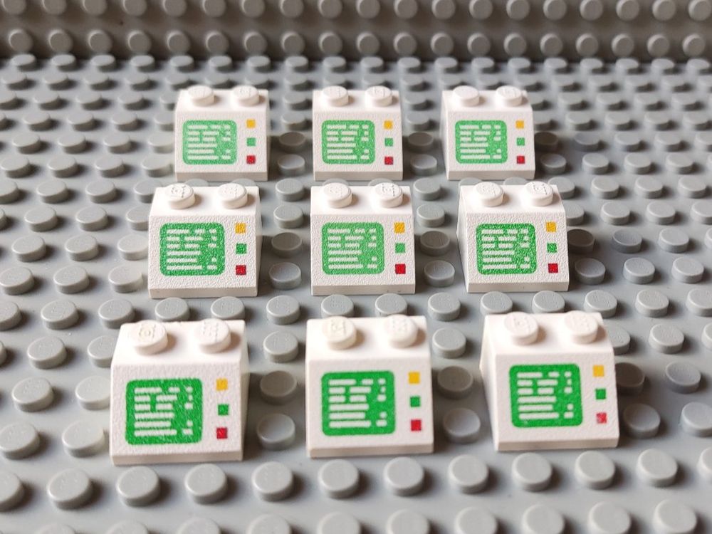 LEGO - 9x Slope Computer Panel - 3039p23 | Kaufen auf Ricardo