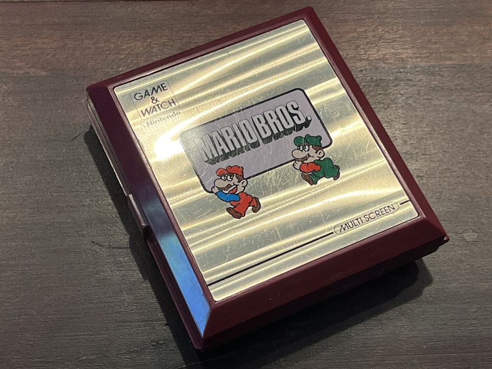Retro Game & Watch Nintendo Mario Bros. Jahrgang 1983 (Defekt) in ...