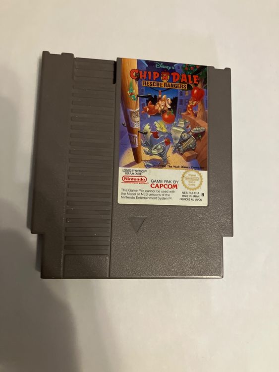 Chip’n Dale rescue rangers Nintendo Nes (Gebraucht) in Chippis für CHF ...