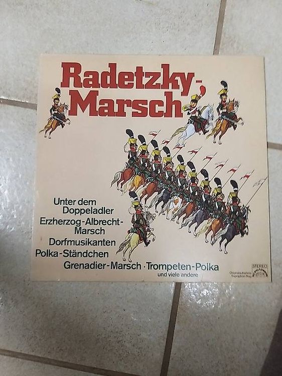 Radetzky Marsch und weiter Märsche 3 Schallplatten/ LPs (Gebraucht) in ...