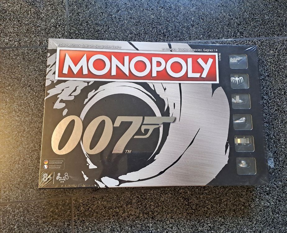 Monopoly 007 James Bond Edition NEU (Neu und originalverpackt) in ...