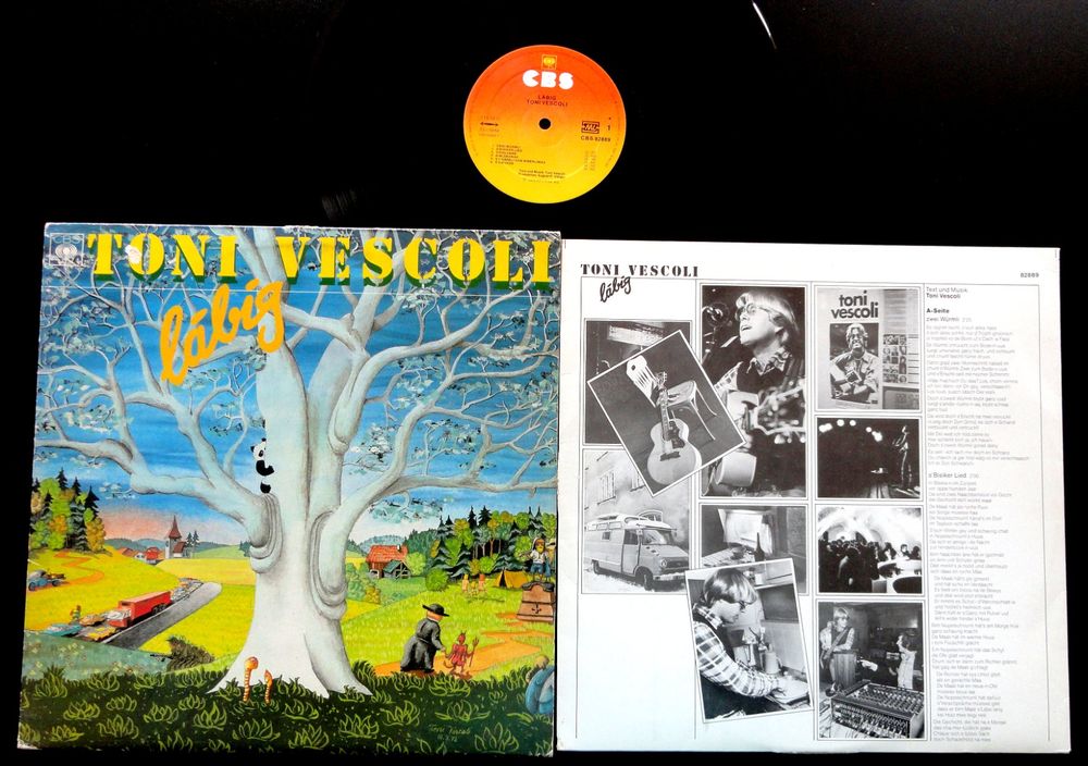 LP TONI VESCOLI läbig CBS 1978 SWISS KULT selten (Gebraucht) in Kesswil ...