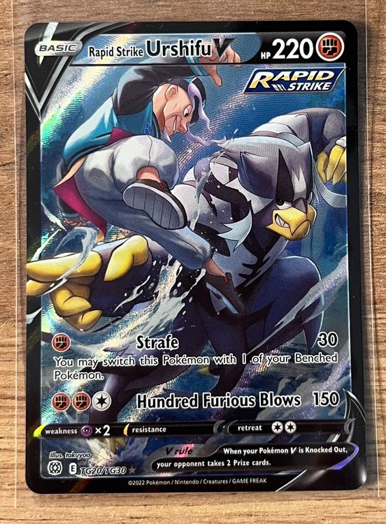Rapid Strike Urshifu V TG20/30 Pokemon Brilliant Stars #2 | Kaufen auf ...