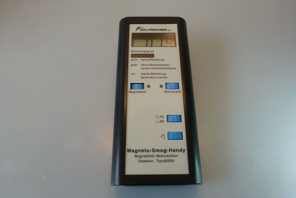 Magneto-Smog-Handy (Magnetfeld & Mikrowelle) (Gebraucht) in Gwatt (Thun) für CHF 20 – mit ...