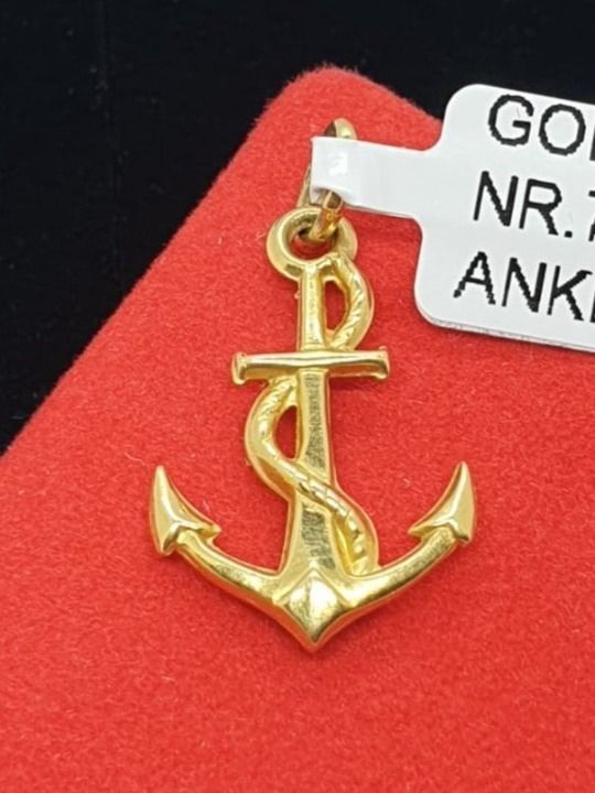 Echt 18K Gold Anker Anhänger (Gebraucht) in Luzern für CHF 100 – mit ...
