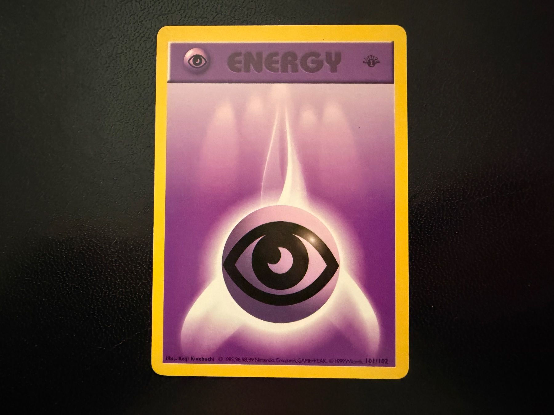 1. Edition Psychic Energy 101/102 Base Set Pokémon 1999 EN (Gebraucht ...