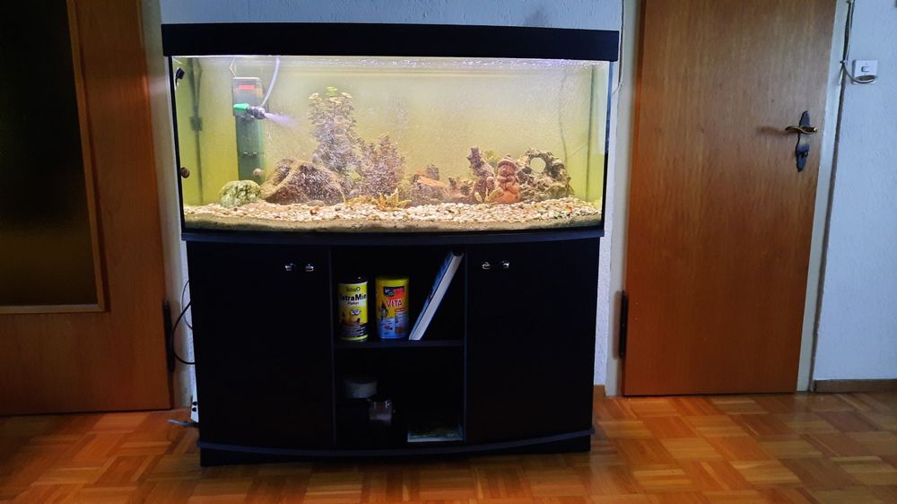Aquarium inkl. ensprechendem Möbel komplett betriebsbereit | Kaufen auf Ricardo