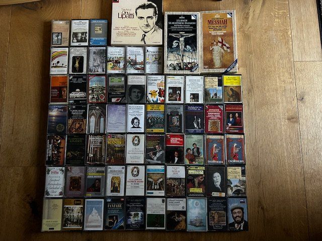 Kassetten Klassik-Sammlung 67 MCs K7, teils selten (Gebraucht) in ...