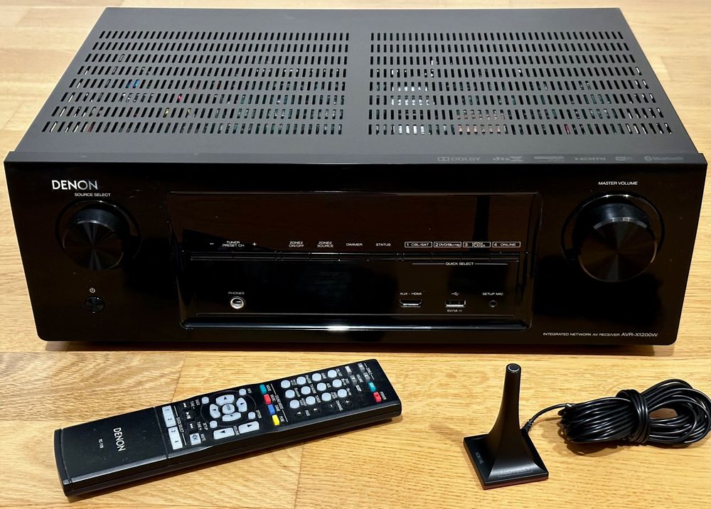 Denon AVR X1200W 7.2 Kanal Full 4K AV-Receiver mit WLAN (Gebraucht) in ...