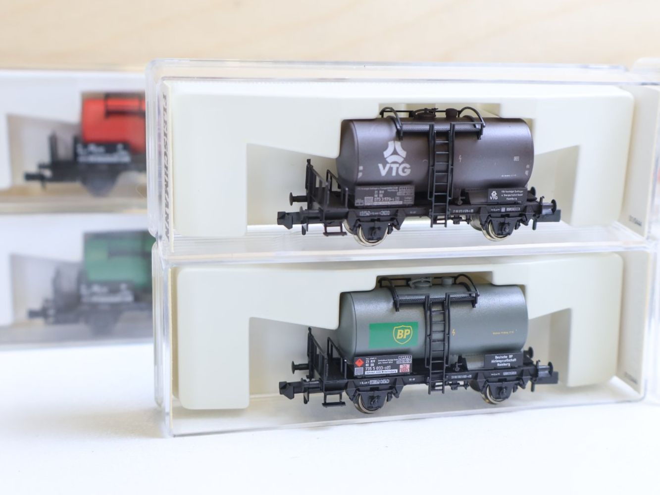 Fleischmann 6 x Tankwagen - Spur N - Top Modelle (Gebraucht) in ...