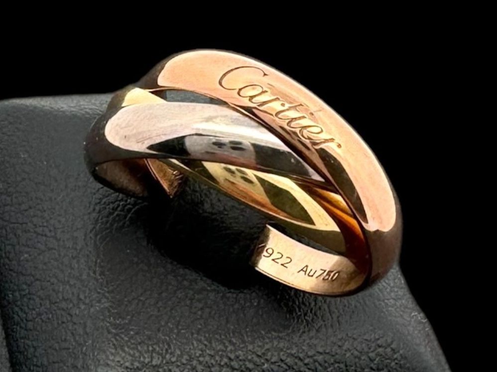 Cartier Trinity Ring 18k Tricolor Grösse 52 *S1382 (Gebraucht) in für ...