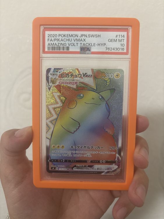 Pokémon Pikachu VMAX - PSA 10 -🔥 (Neuf avec emballage d'origine) à ...
