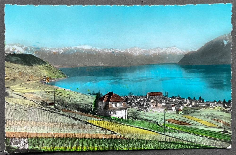 Cully/ Rivera Vaudoise, Stempel Gare CFF Cully (Gebraucht) in Wabern ...