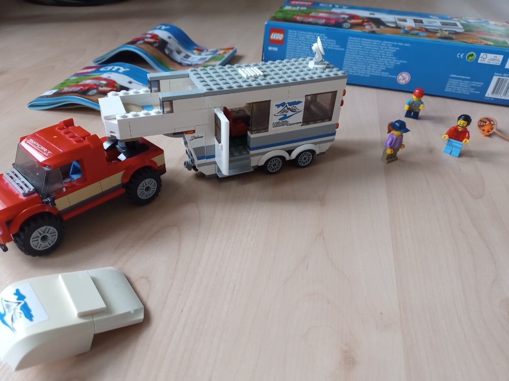 Lego City 60182 Pickup und Wohnwagen (Gebraucht) in Niederweningen für ...