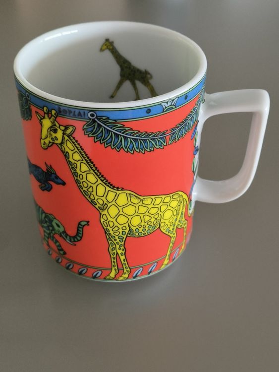 BOPLA Langenthal Tasse / Mug GIRAFFE Wildlife neu | Kaufen auf Ricardo