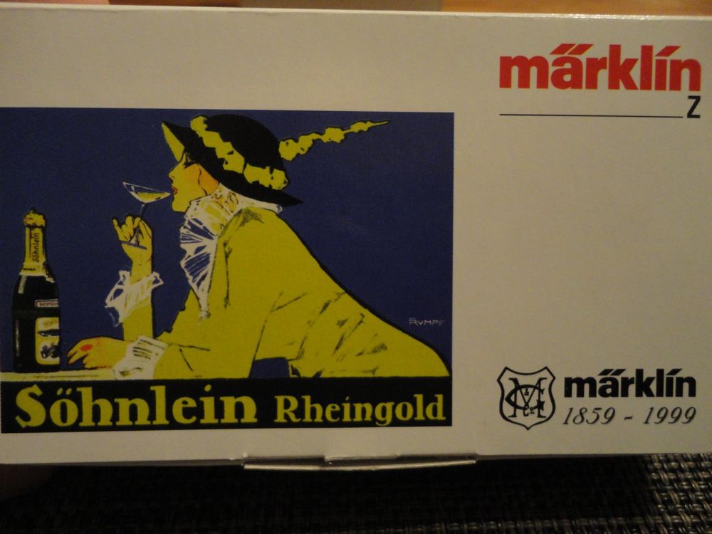 Wagen Sonderausgabe Söhnlein Rheingold Märklin Spur Z (Neu (gemäss ...