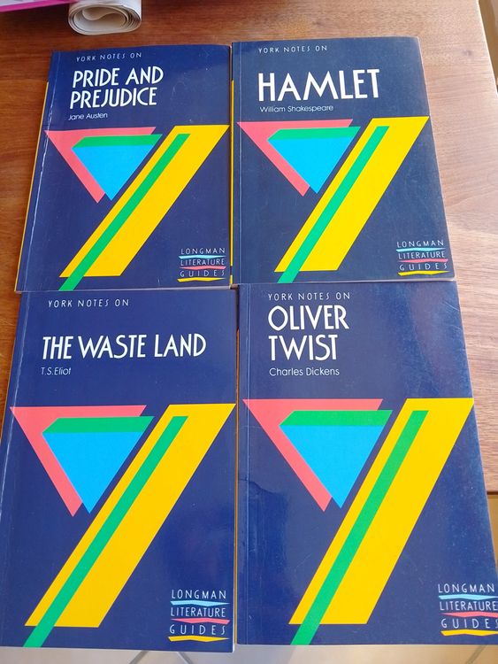 York notes on Pride and Prejudice Jane Austen Longman Litera (Gebraucht ...