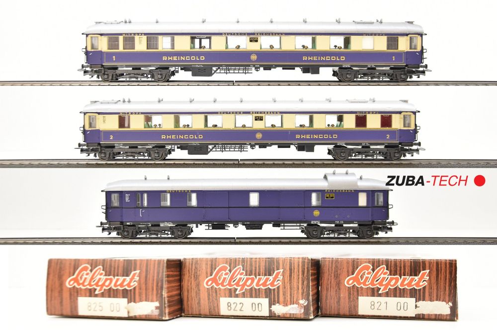 Liliput 3x Personenwagen der DRG, H0 GS mit OVP | Kaufen auf Ricardo