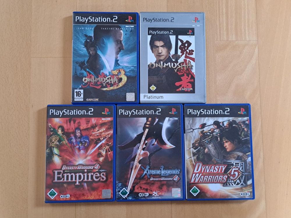 Dynasty Warriors & Onimusha Bundle für PS2 (Gebraucht) in Bösingen für CHF 23 – mit Lieferung ...