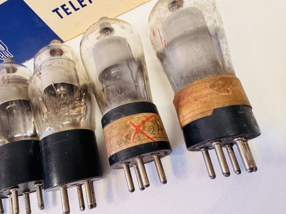 5 Telefunken Röhren Vintage - Made in Germany (Gebraucht) in Rombach ...