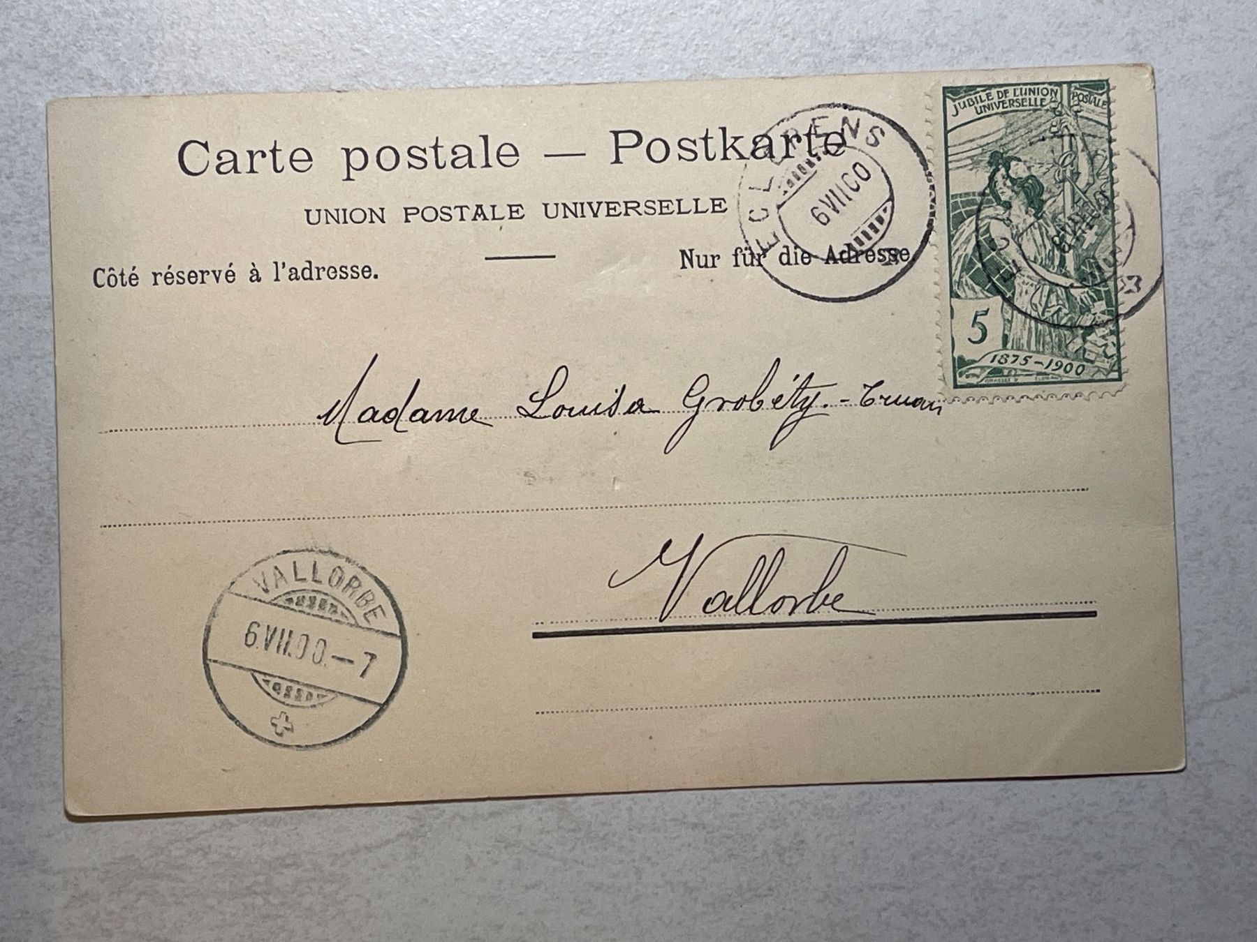 Barque du Léman, Vallorbe, 1900. (Gebraucht) in Strengelbach für CHF 4 ...