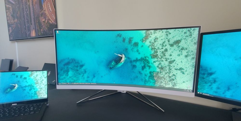 Philips Curved UltraWide Monitor 34" UHD/4k (Gebraucht) in Bern für CHF ...