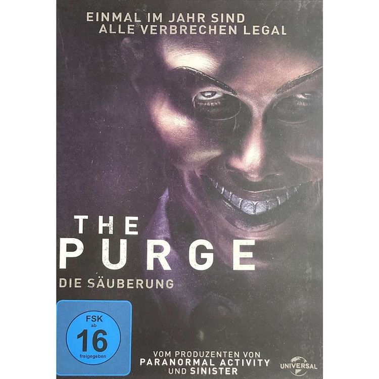 The Purge - Die Säuberung - DVD (Gebraucht) in Jonschwil für CHF 3.9 ...