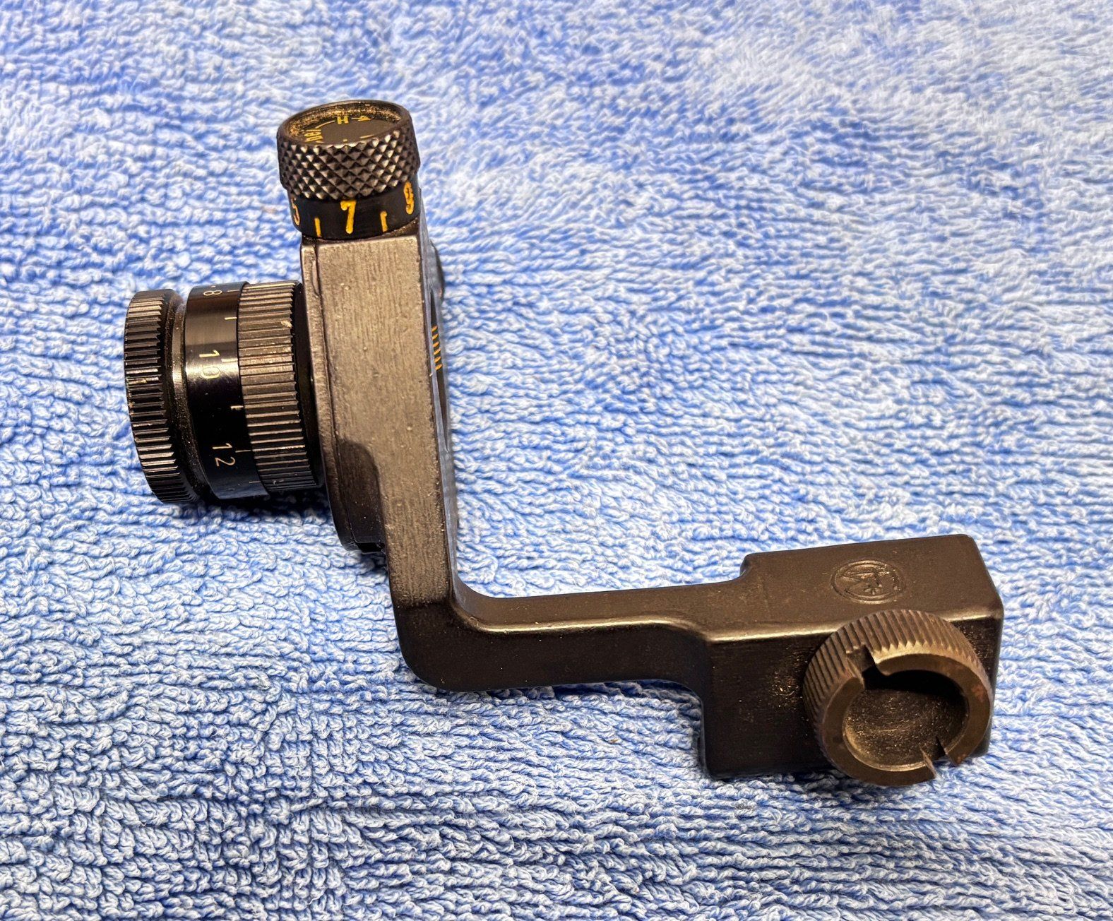 Diopter m. Irisblende und Korntunnel zu CH-Armee Karabiner (Gebraucht ...