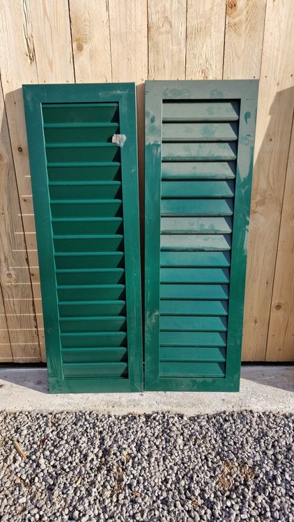Fensterladen Fenster Alu Fabrikneu Grün Storen (Neu und originalverpackt) in Hittnau für CHF 150 ...